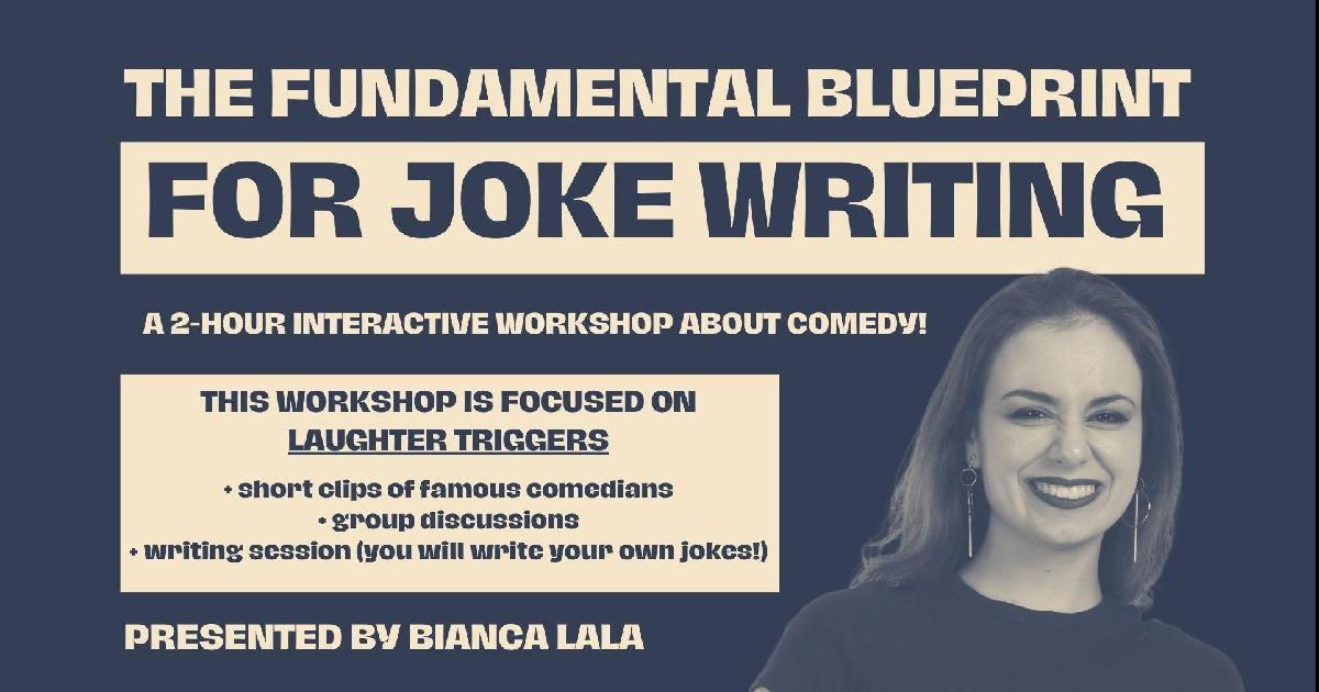 The Fundamental Blueprint For Joke Writing - BOOM