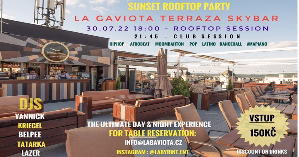 SUNSET ROOFTOP PARTY - BOOM